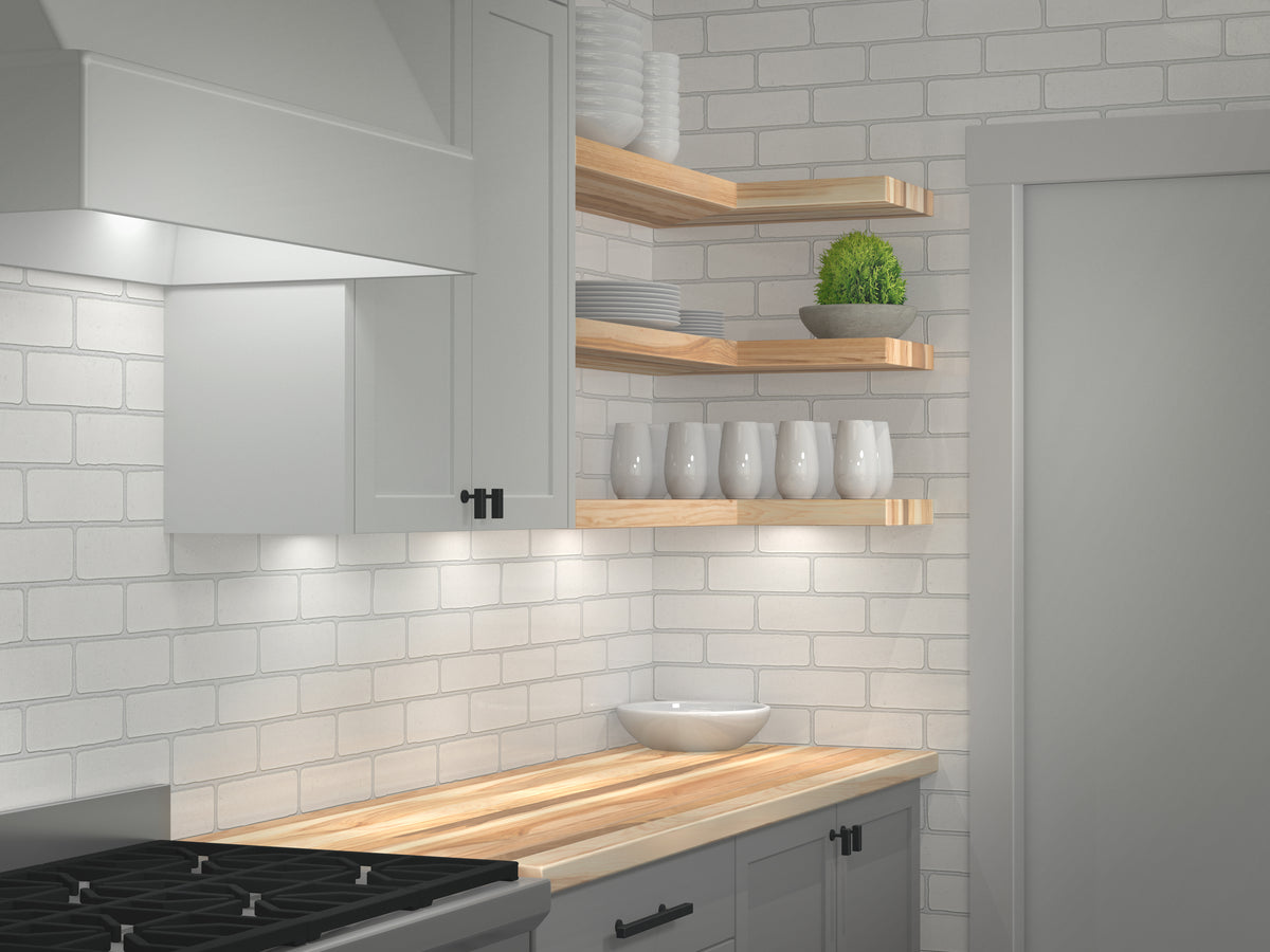 Crafted Hickory Shelves – Cariboublock