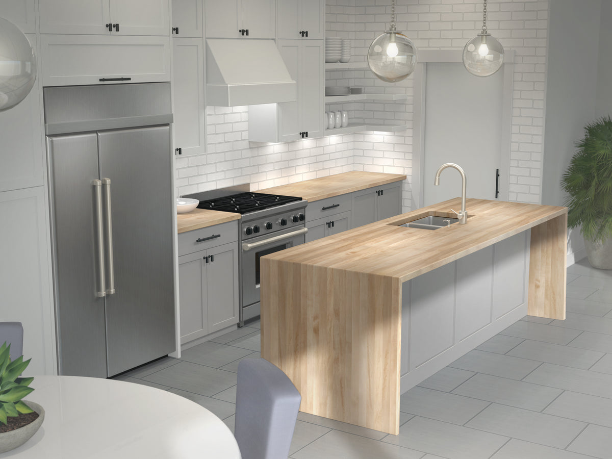 Crafted Maple Butcher Block Counter Top – Cariboublock