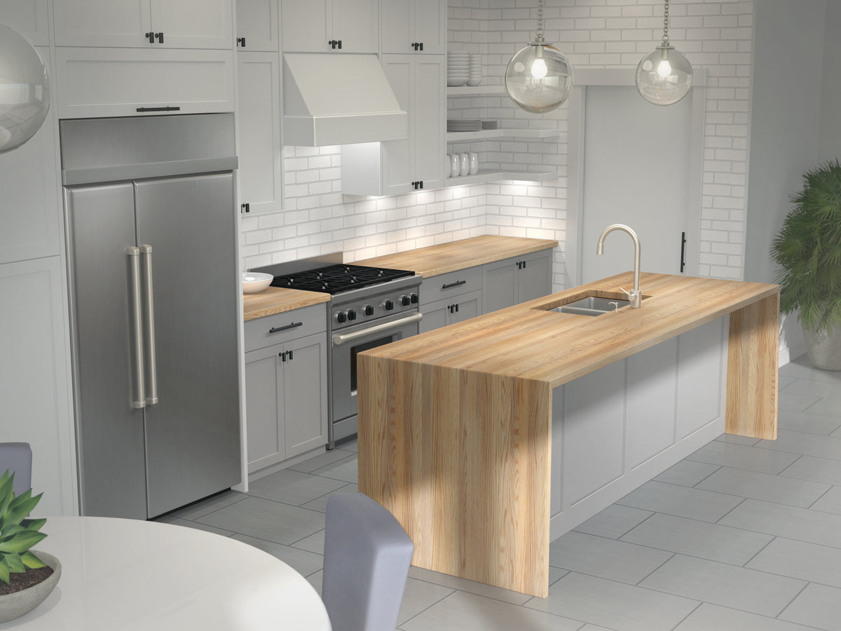 Crafted Red Oak Butcher Block Counter Top – Cariboublock